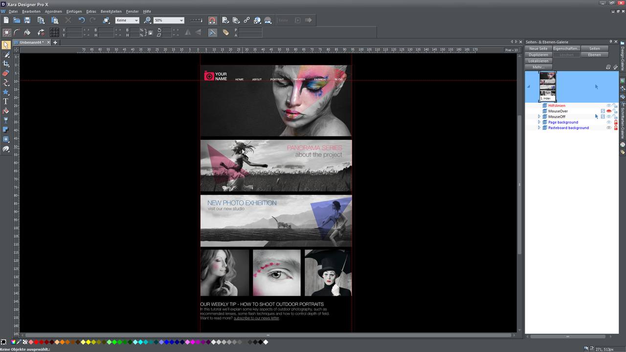 Alle Videotutorials für Einsteiger zum Xara Designer Pro
